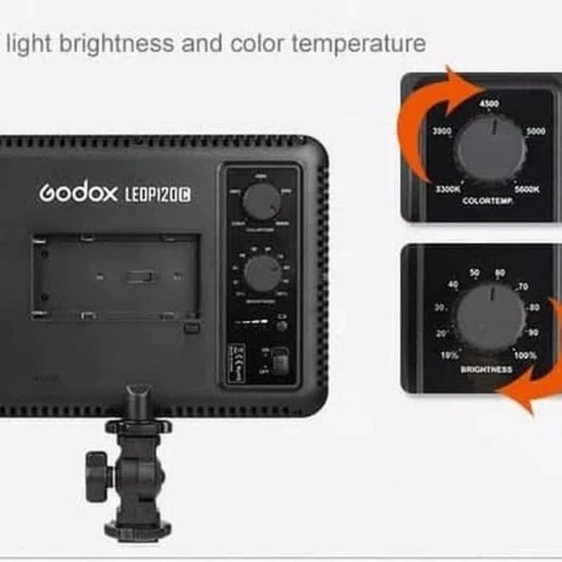 Jual Lampu Led Godox P120/flash kamera/lampu studio mini/lampu led ...