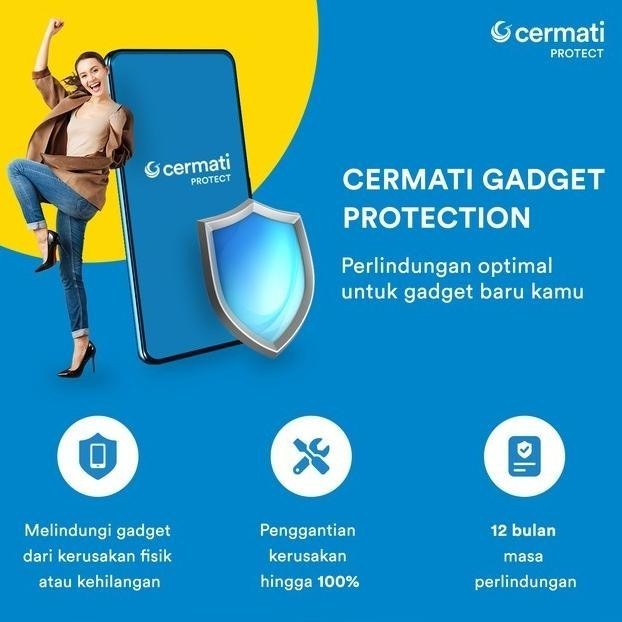 Jual Cermati Protect Proteksi Gadget Masa Proteksi 1 Tahun | Shopee ...