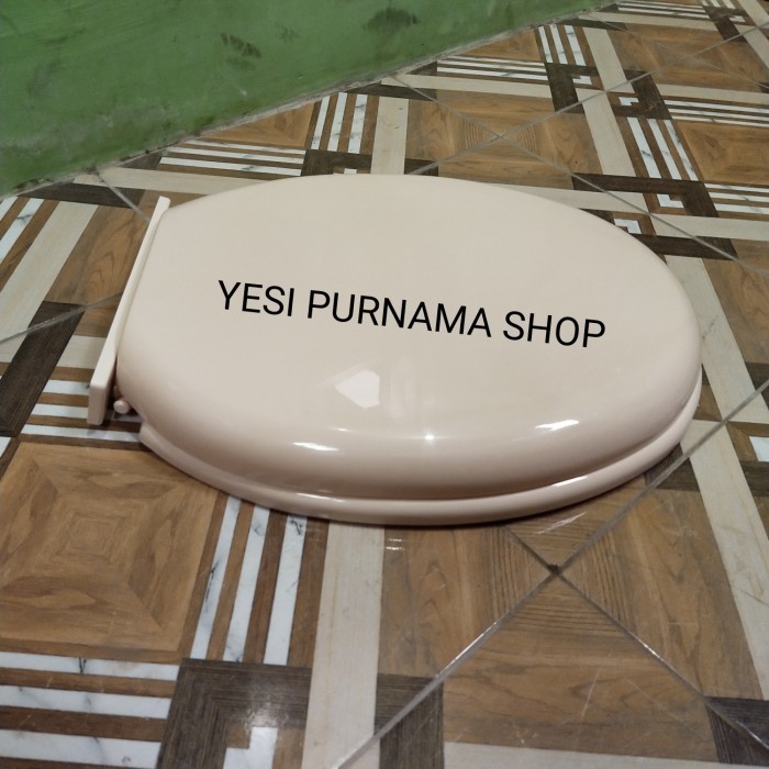 Jual Tutup Closet Duduk Model Toto Universal All Type Beige | Shopee ...