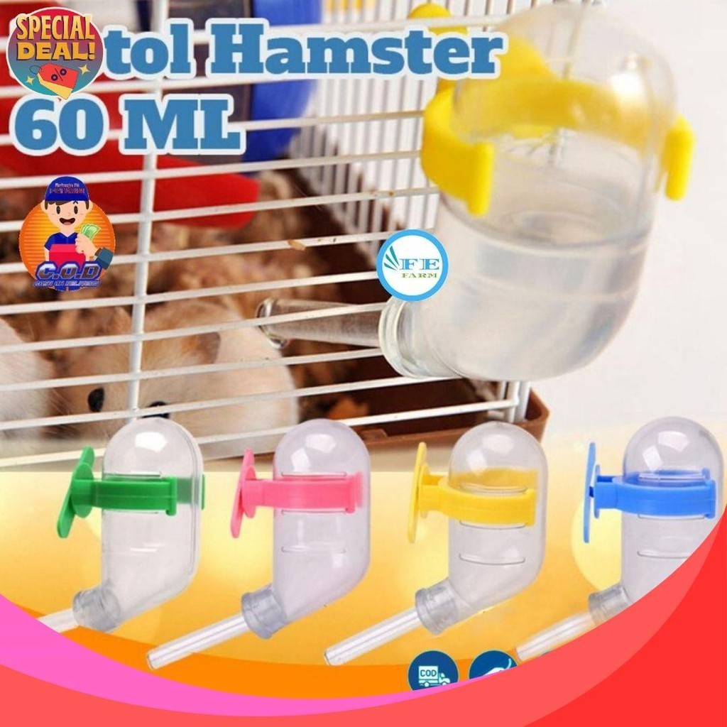 Jual Langsung Beli Gan Tempat Minum Hamster 60Ml Sugar Glider Landak ...