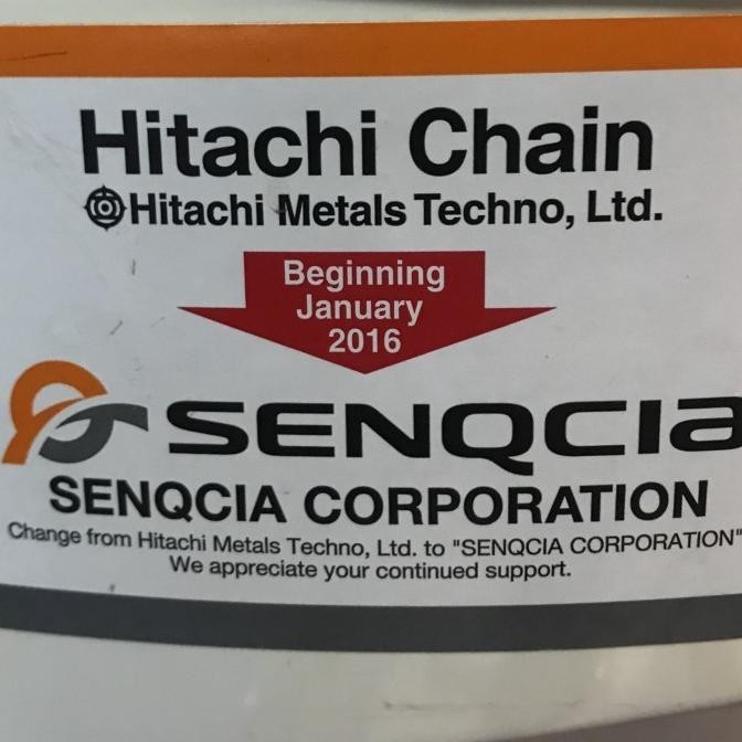 Jual Roller Chain Senqcia / Hitachi Rs 50 - 1 ( Rantai Jepang Rante ...