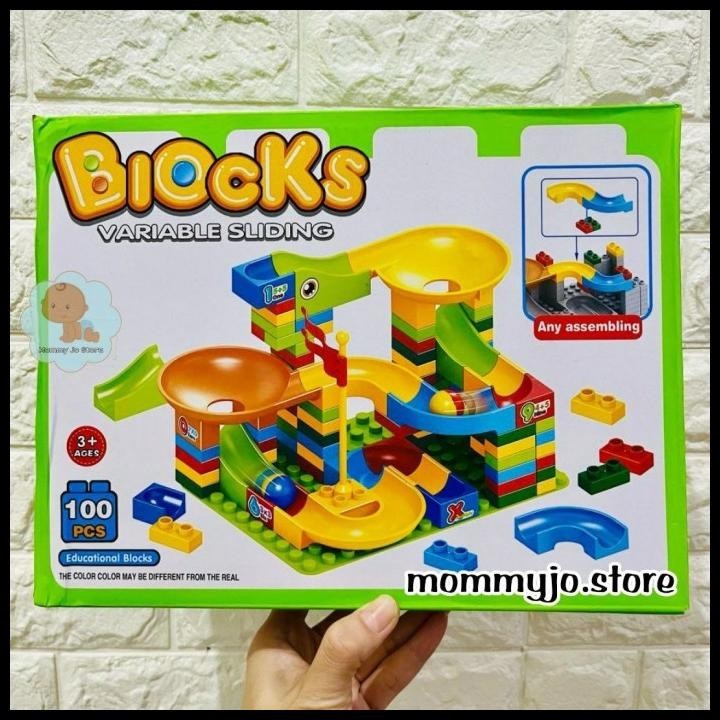 Jual HOT DEAL DUPLO MARBLE RACE RUN SLIDE BALL BUILDING BLOCKS TRACK ...