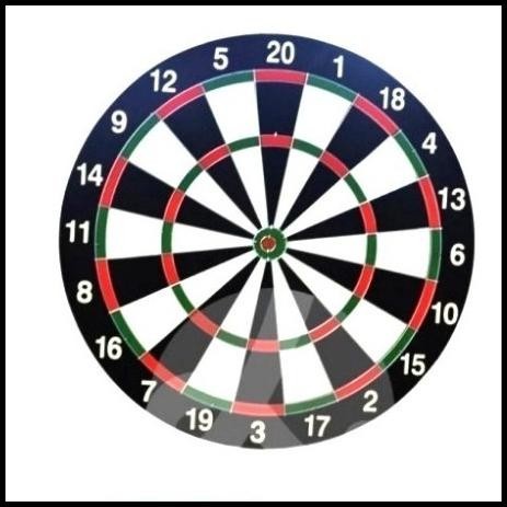 Jual HOT DEAL PAPAN DART BOARD DART BOARD PAPAN PANAHAN PANAH PAPAN ...