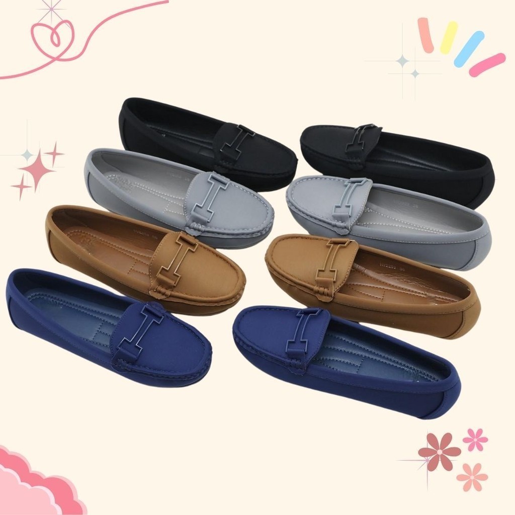 Jual A193 GDS SEPATU Slip On Flatshoes Perempuan Remaja Dewasa Motif ...