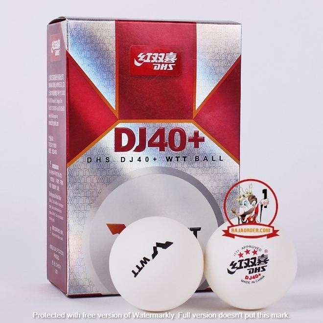 Jual DHS DJ40+ WTT - Bola Pingpong ITTF World DHS WTT Tenis Meja | Shopee Indonesia