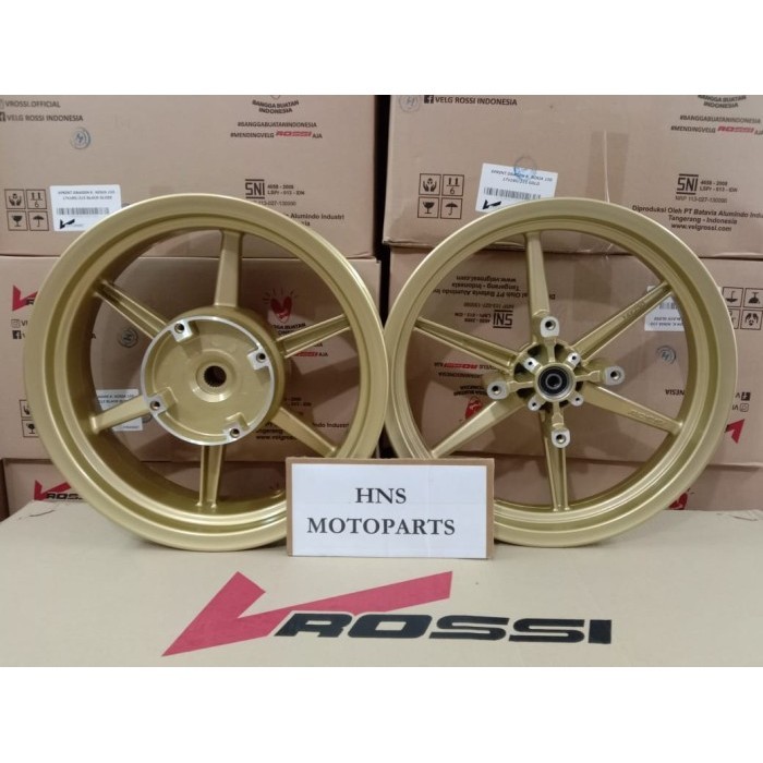 Jual Velg Rossi Venom Starmax 2 Honda PCX 150 R14 Gold | Shopee Indonesia