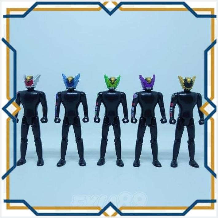 Jual [exi] satria garuda bima x action pose complete form set 5 bandai ...