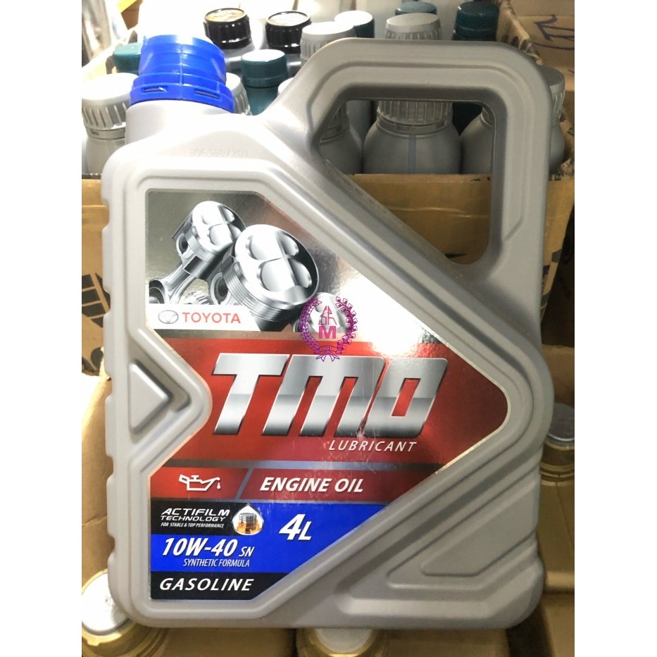 Jual Oli Toyota Motor Oil TMO 10W-40 10W40 10W/40 Galon 4L 4 Liter Original | Shopee Indonesia