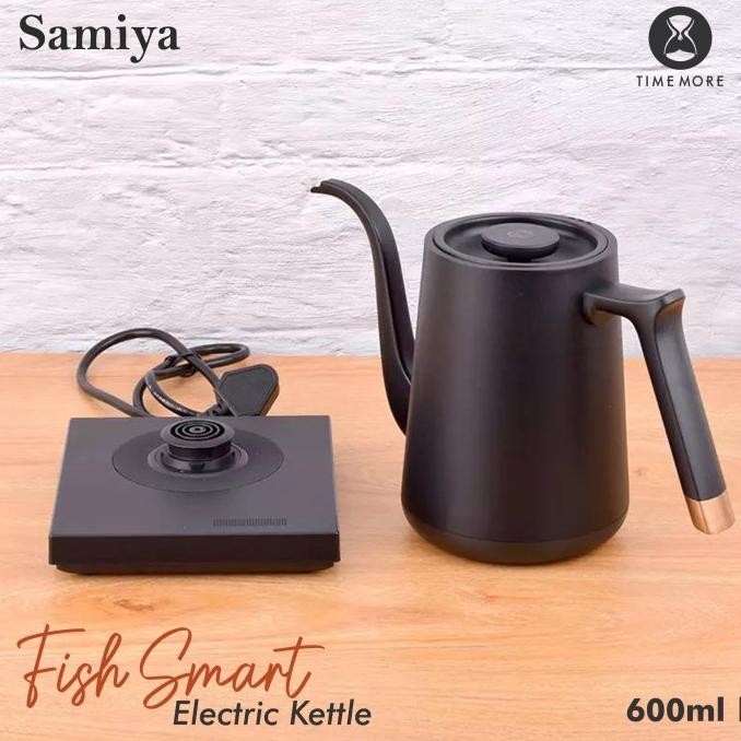 Jual Timemore Fish Smart Kettle Electric 600Ml / Gooseneck Teko Kopi ...