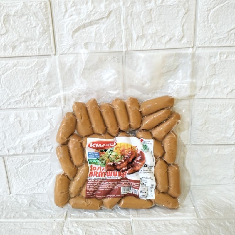 Jual Kimbo Beef Cocktail Bratwurst 450gr Free Bubble Wrap dan Dus Tebal ...