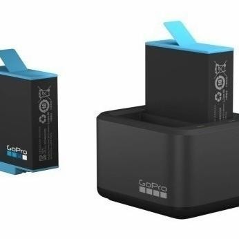 Jual Gopro Dual Battery Charger + Battery Go Pro Hero 10 Black / Hero10 ...