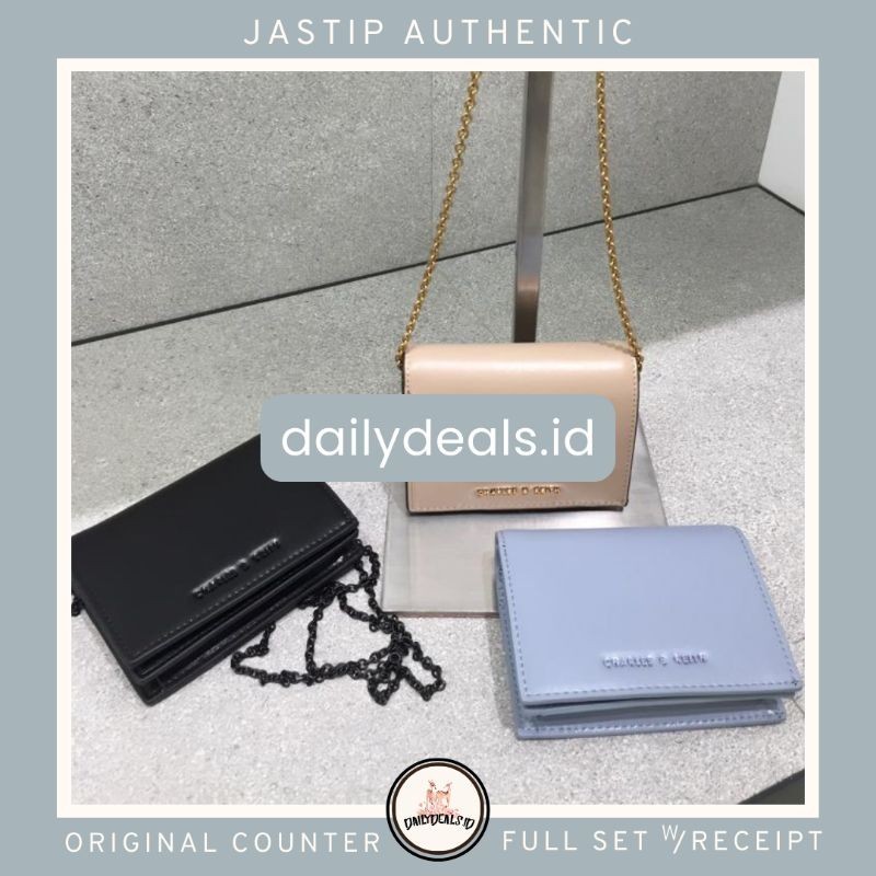 Jual #6-10680910 Snap Button Mini Short Wallet Jast[p] CK ORIGINAL ...