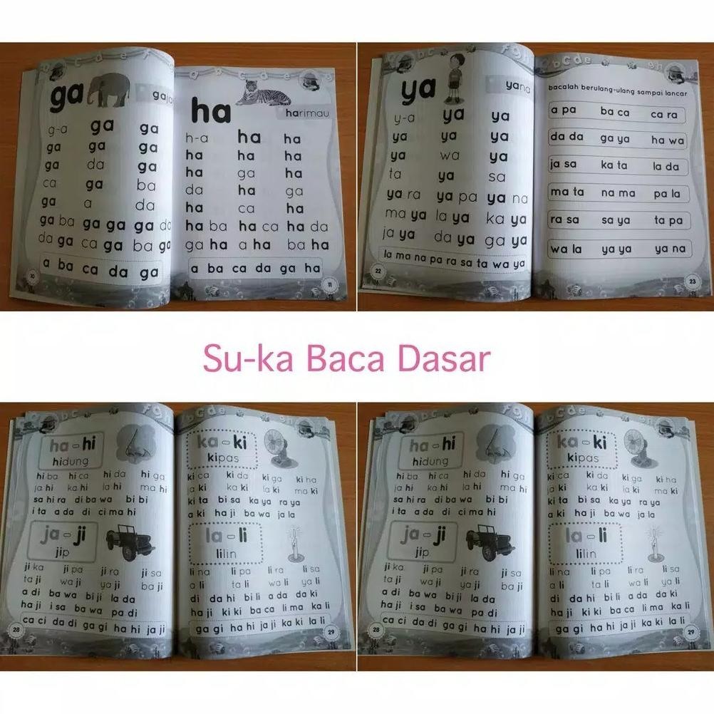 Jual Buku Aktivitas Anak Paud/Tk - Suka Baca - Buku Belajar Membaca ...