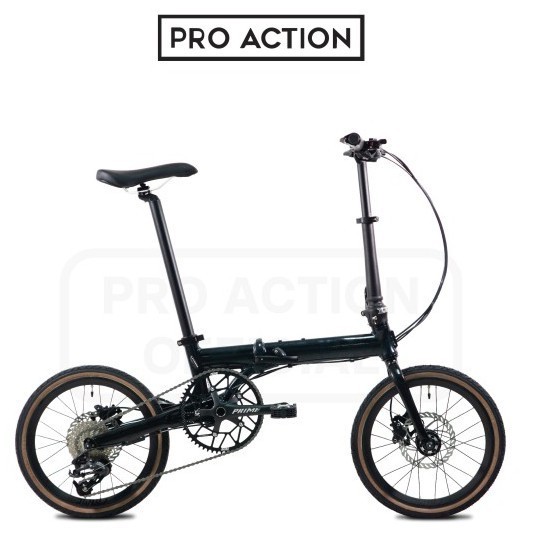 Jual PRO ACTION - Sepeda Lipat 16 Inch Falcon 1x10 Speed - Moss Green ...