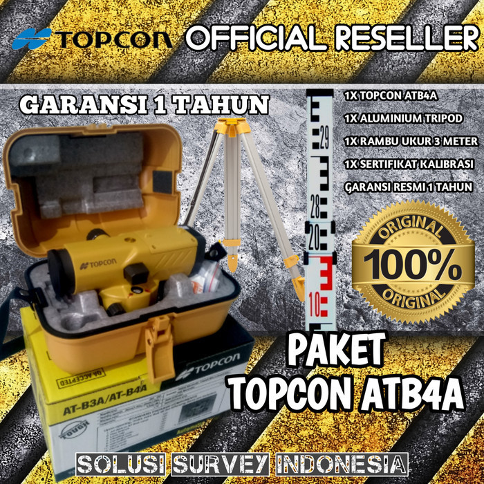 Jual Jual! Waterpass/Atb4A/Automatic Level Topcon/Auto Level Topcon Atb4A | Shopee Indonesia