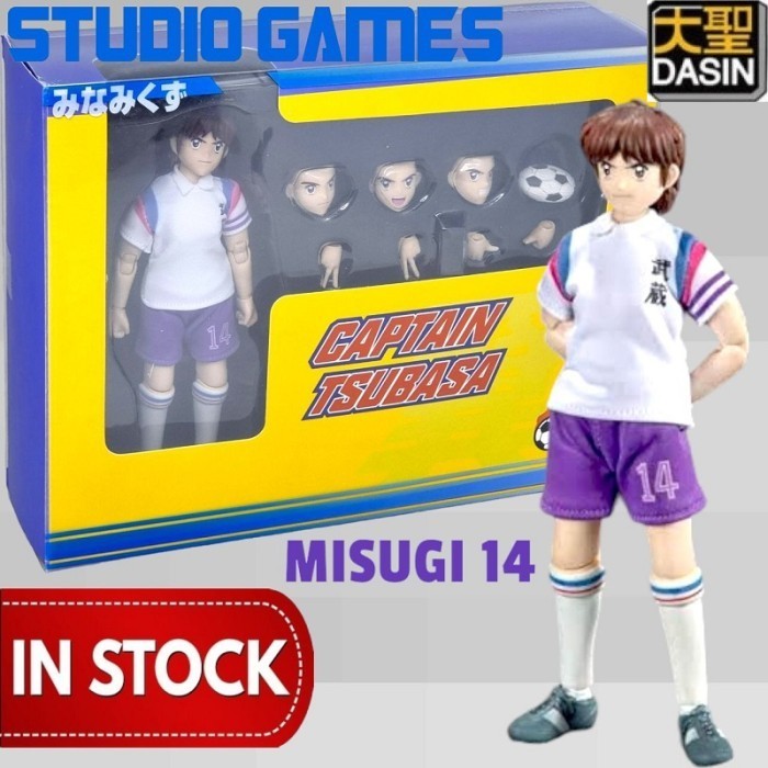 Jual Dasin Model Captain Tsubasa - Misugi Jun 14 Musashi FC Action ...