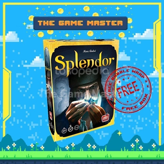 Jual Splendor Board Game English Version, Chips Tebal (Bukan Kertas ...