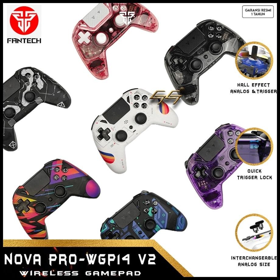 Jual Fantech Nova Pro Wgp14 V2 Wgp-14 Wireless Gamepad Controller ...