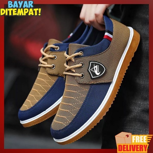 Jual Sr Pria Olahraga Snekaer Cowok Sport Sepayu Pria Terbaru Sneakers ...