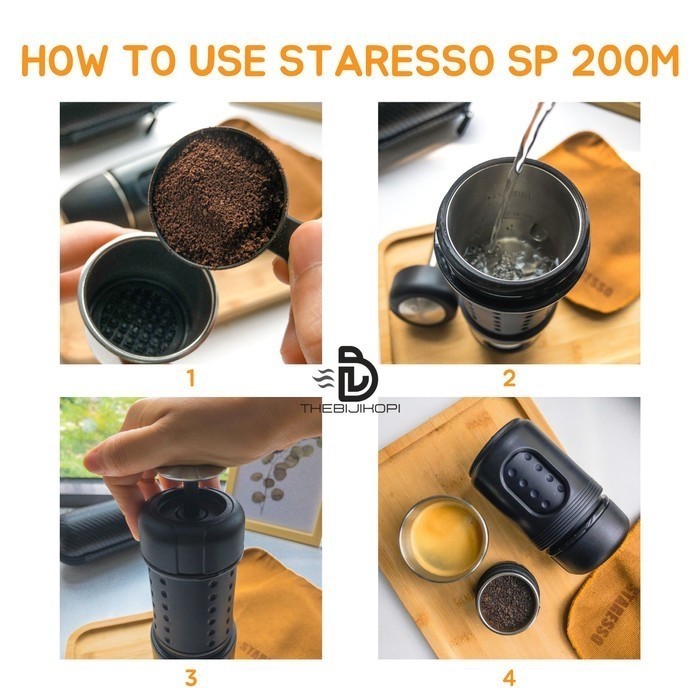 Jual Staresso Sp 200M Super Mini Espresso Maker Termasuk Tas Kecil ...