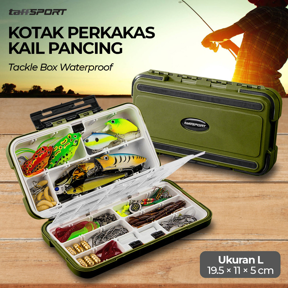 Jual Kotak Perkakas Kail Pancing Tackle Box Waterproof - DY029 | Shopee Indonesia