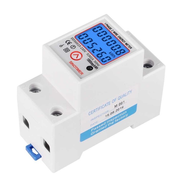 Jual Meteran Listrik Digital Voltage Meter Pengukur Voltase Arus ...