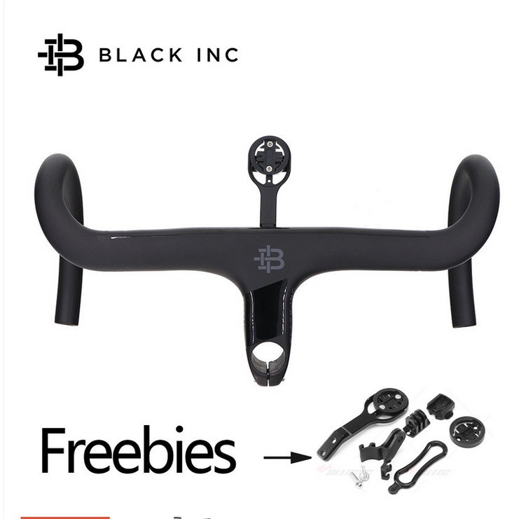 Jual (di tangan) Stang jalan Ultralight Karbon Penuh Black Inc Stang ...