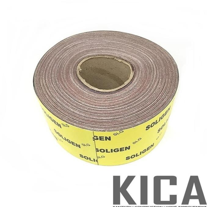 Jual AMPLAS ROLL / AMPLAS LEMBARAN / AMPLAS METERAN GRID 60 - 50M ...