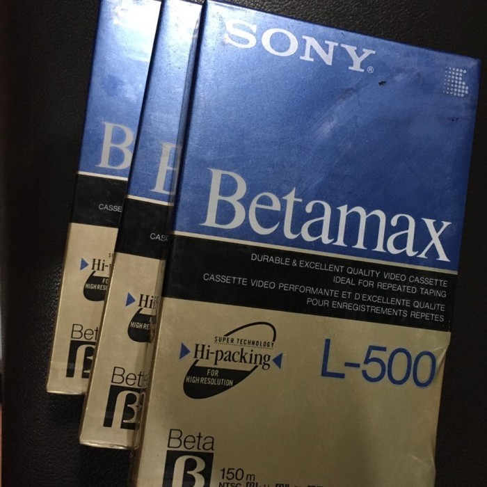 Jual [BDJ] kaset handycam lama sony betamax New old stok | Shopee Indonesia