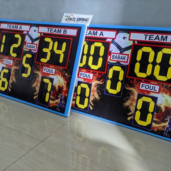 Jual Papan Score Futsal Papan Skor Olahraga | Shopee Indonesia