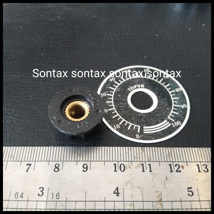 Jual DISKON KNOB MF-A01 KNOP HAM RADIO POTENSIO VARCO SKALA ANGKA ...