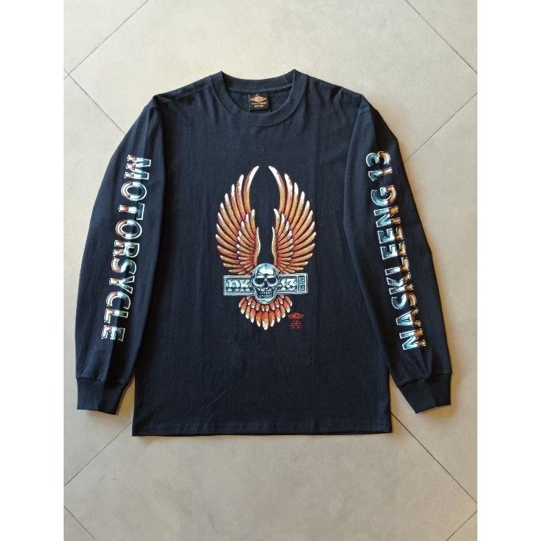 Jual Kaos Baju Nk Skull Angel 02 Lengan Panjang Naskleng 13 Nk13 ...