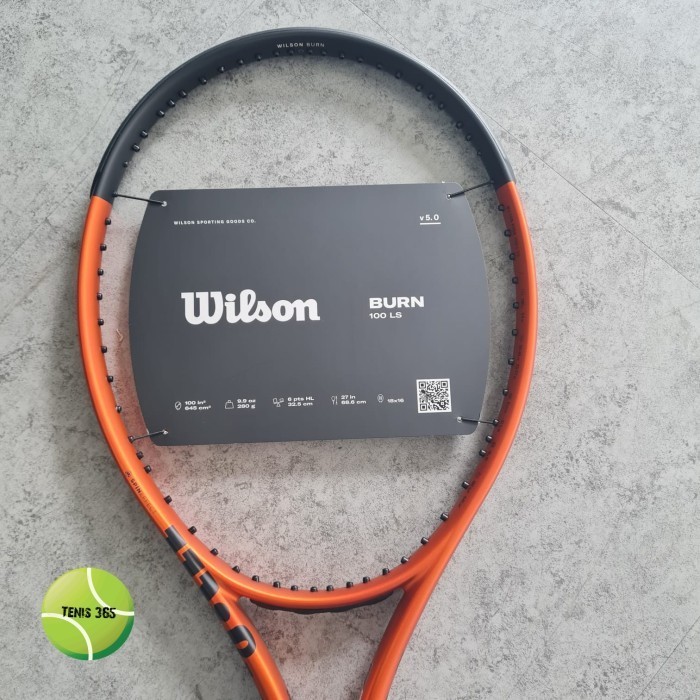 Jual Raket Tenis Wilson Burn 100 Ls V5 (280 Gr / 100" ) Burn Tennis ...