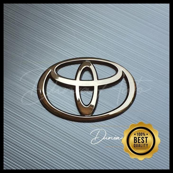 Jual Emblem Logo Black Chrome Toyota Innova Zenix 2022 - Up Belakang ...
