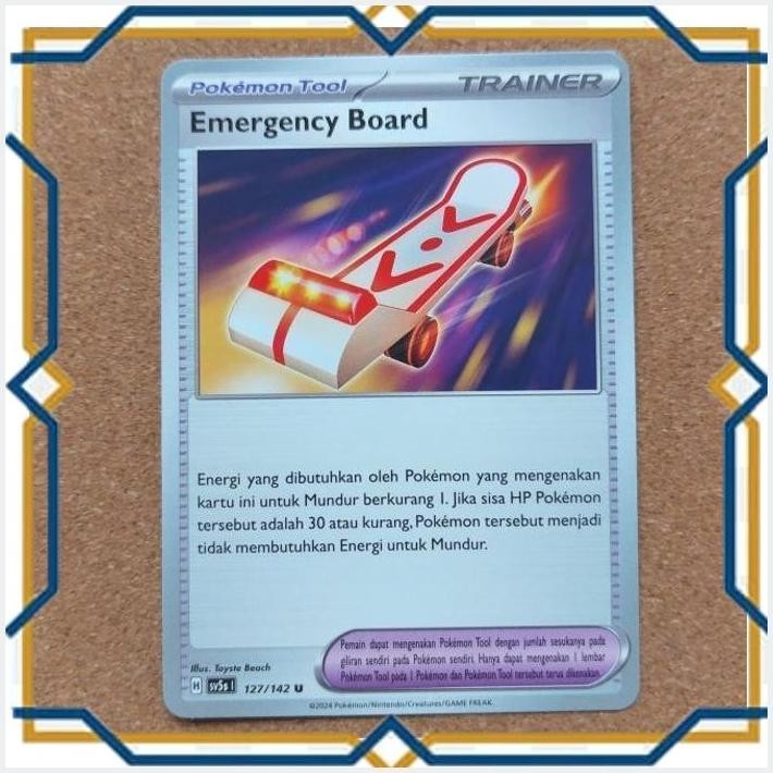 Jual [GWM] EMERGENCY BOARD 127/142 U POKEMON INDONESIA PARADOKS ANDALAN ...