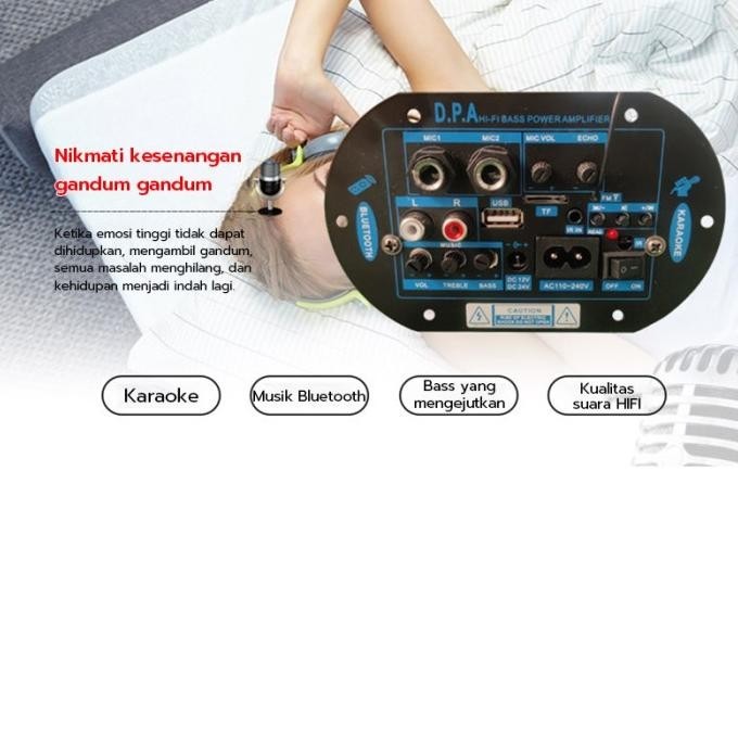 Jual modul power kit subwoofer buat mobil buat Speaker 6/8/10/12 inch ...
