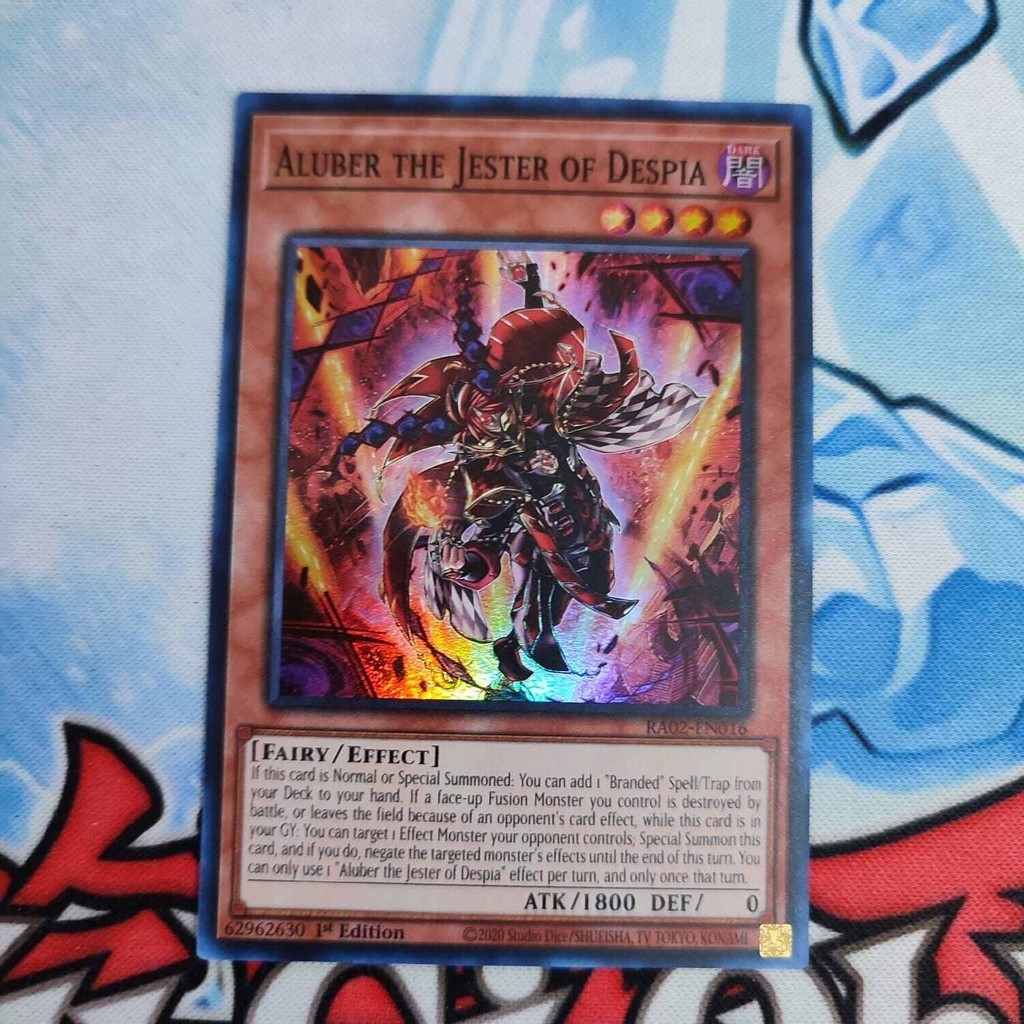 Jual yugioh aluber the jester of despia RA02 super rare original ...