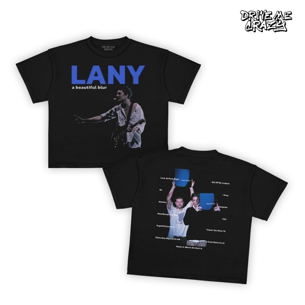 Jual DMC Lany A Beautiful Blur Album Music Oversized T-Shirt | Shopee ...