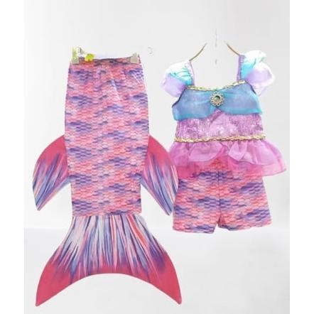 Jual Baju Renang MERMAID 02 Dress Kostum Cosplay Putri Duyung Anak | Shopee Indonesia