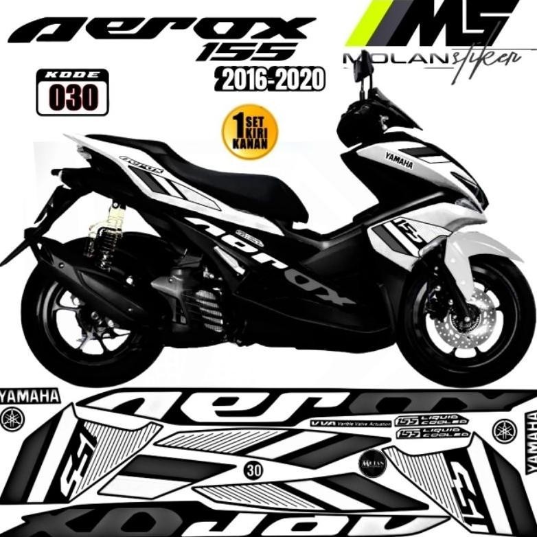 Jual Decal Sticker Striping Variasi Aerox Old Aerox 155 Old 2016-2019 ...