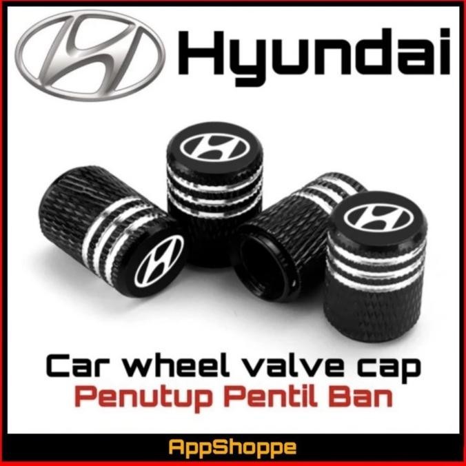 Jual Hyundai Tutup Penutup Pentil Mobil Ban Car Tyre Wheel Valve Cap ...