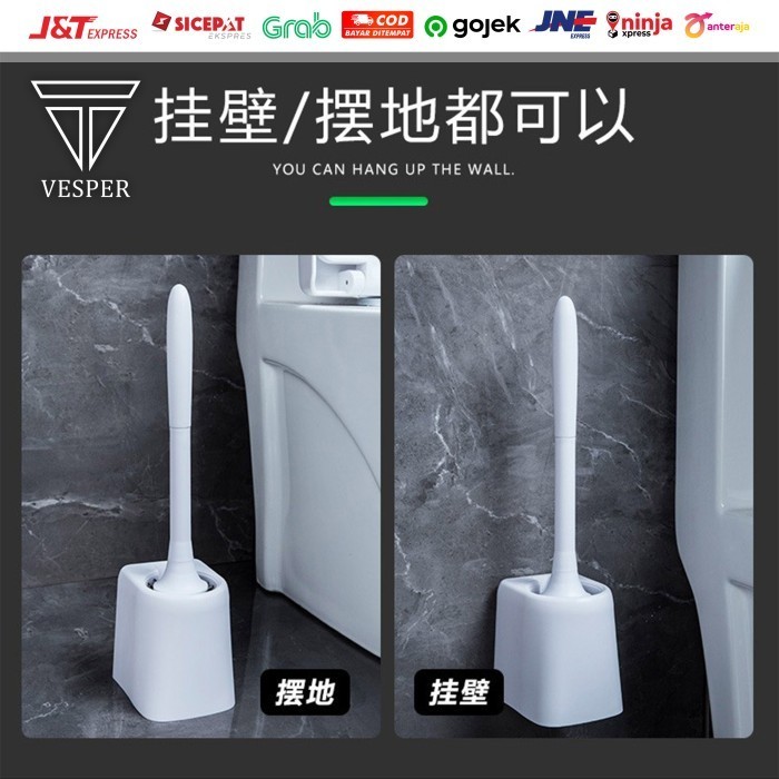 Jual Sikat Toilet Wc Plastic / Toilet Brush Ll Mounted Sikat Kamar ...