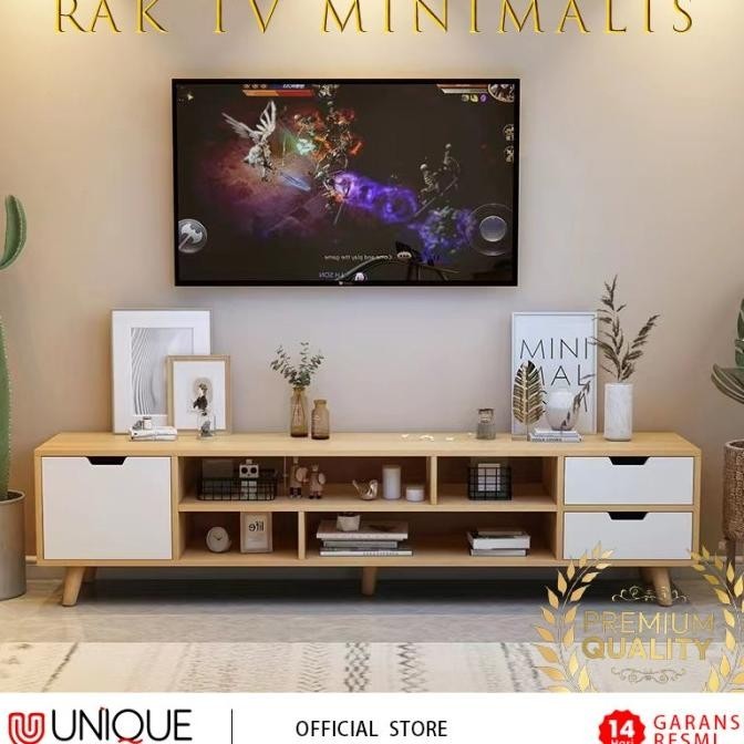 Jual Meja TV Minimalis Modern Jumbo Persegi Panjang Kualitas Premium ...