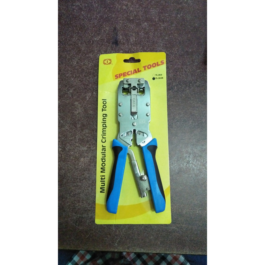Jual Gercep Tang Press Rj45 Cat6 Cat5 Multi Modular Crimping Tool Rj11 ...