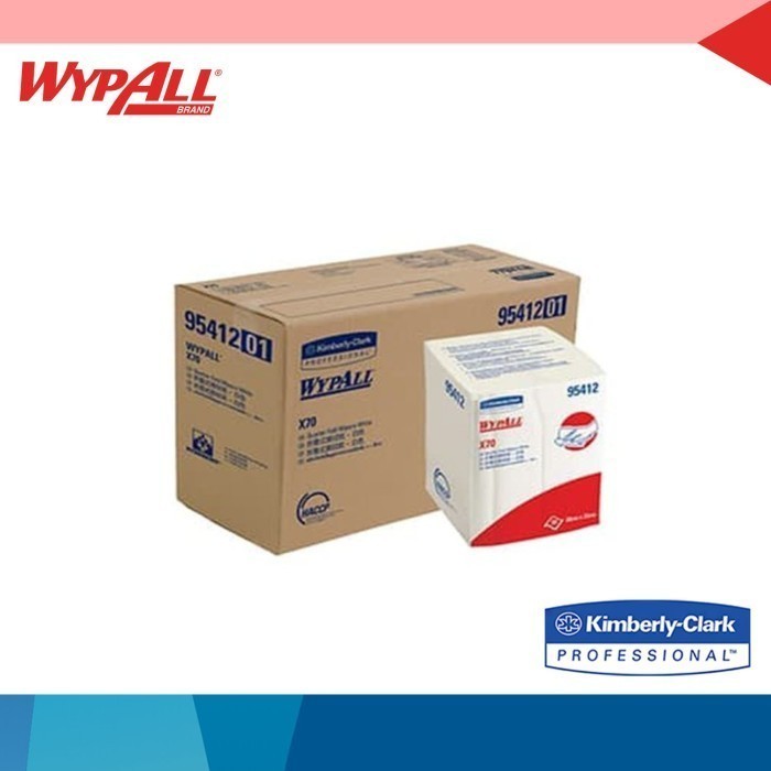 Jual Tissue Hygiene Lap Higienis Food Processing Wypall X70 Kimberly ...