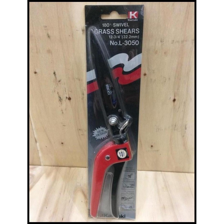 Jual TERBARU GRASS SHEARS GUNTING RUMPUT KAMAKI L 3050 JAPAN (12-3/4") | Shopee Indonesia