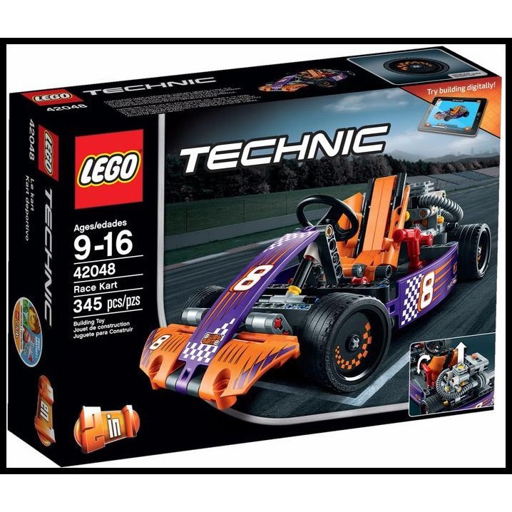 Jual LEGO TECHNIC # 42048 RACE KART GO FAST CAR CIRCUIT COOL BRICKS ...