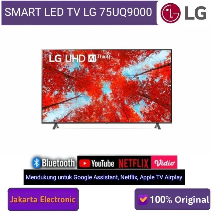 Jual (BARU) SMART TV LG 75 Inch 75UR8050 LED TV UHD 4K 75ur8050 ur8050 Warna Hitam | Shopee ...