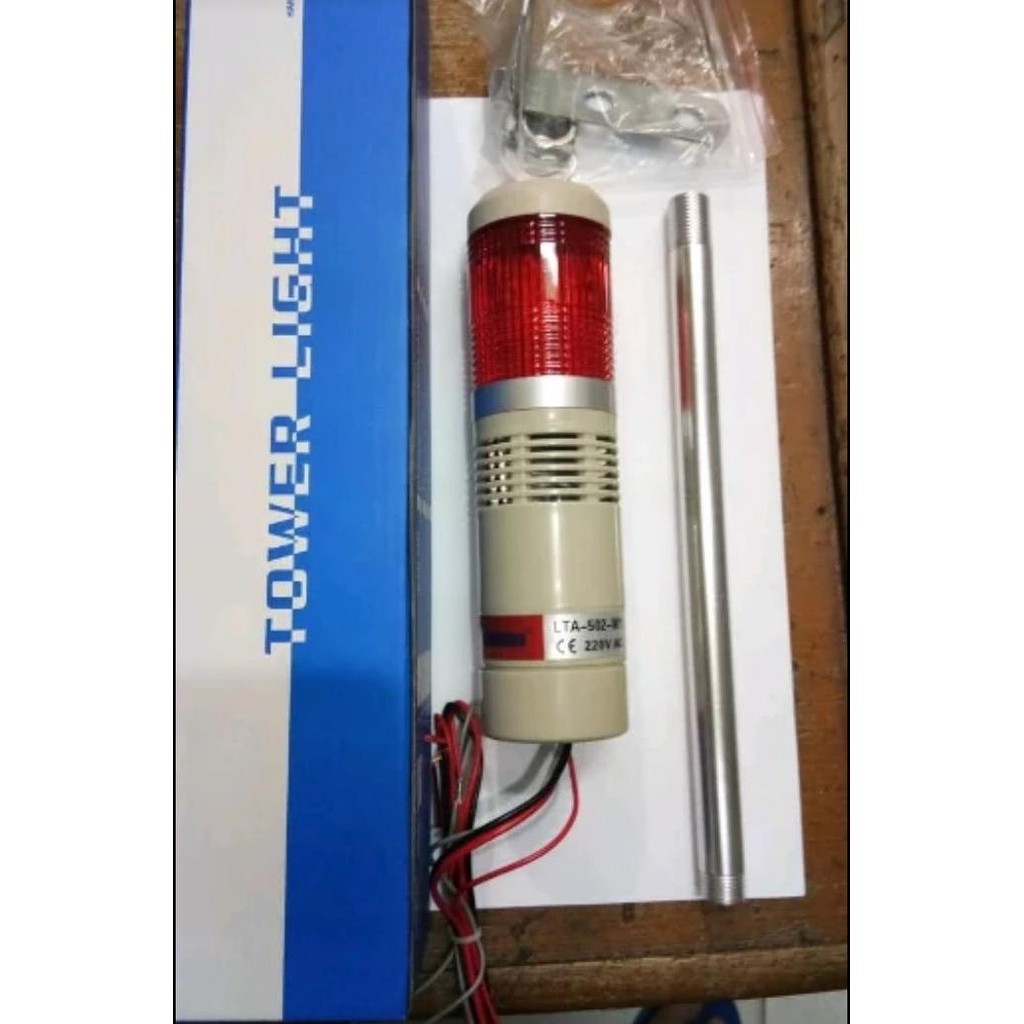 Jual Lampu Tower Light / Lampu Menara Tipe 1 Lampu Shemsco (Kedip ...