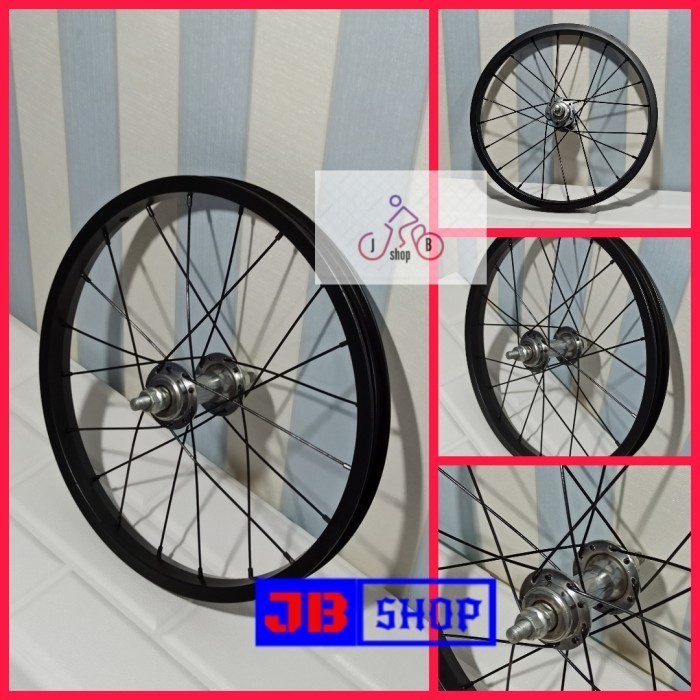 Jual Velg Rim Roda Sepeda 16 18 Inch Alloy Wheel Set Siap Pakai Stel ...